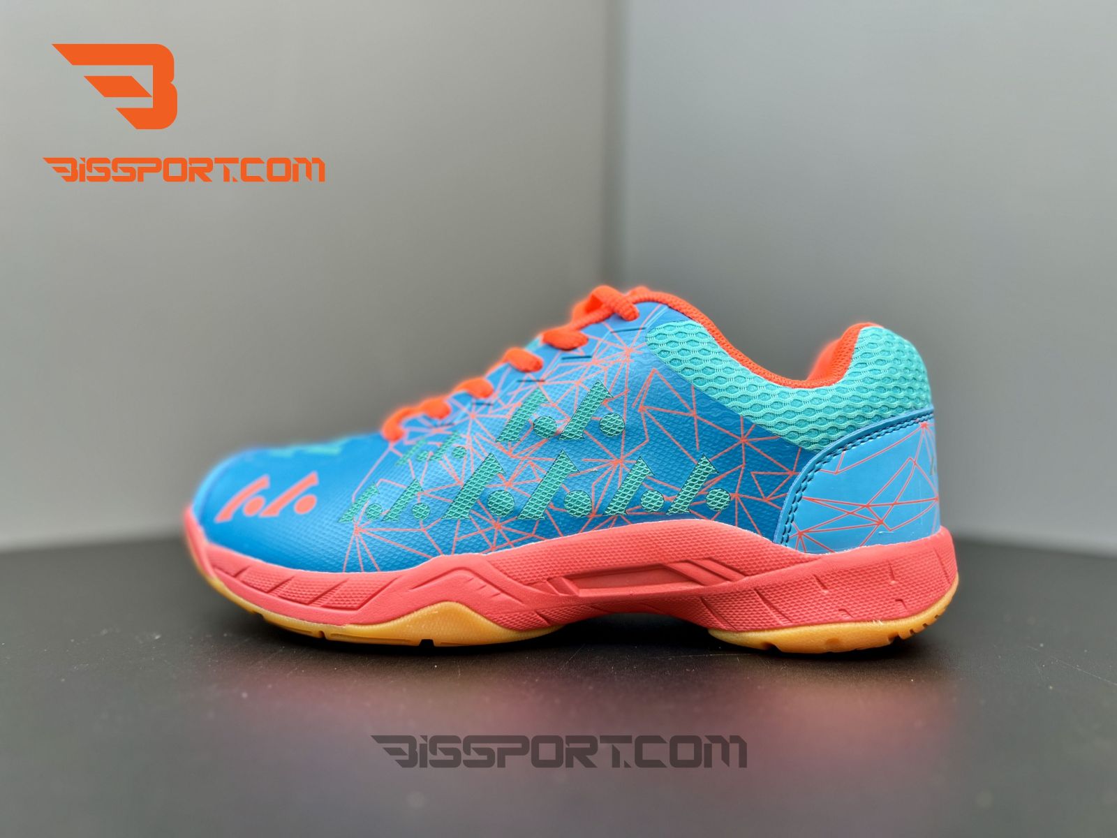 Giày Cầu Lông Bóng Chuyền Lefus Chính Hãng L06 Hồng Xanh - Màu Sắc Bắt Mắt, Thoáng Khí, Chống ...